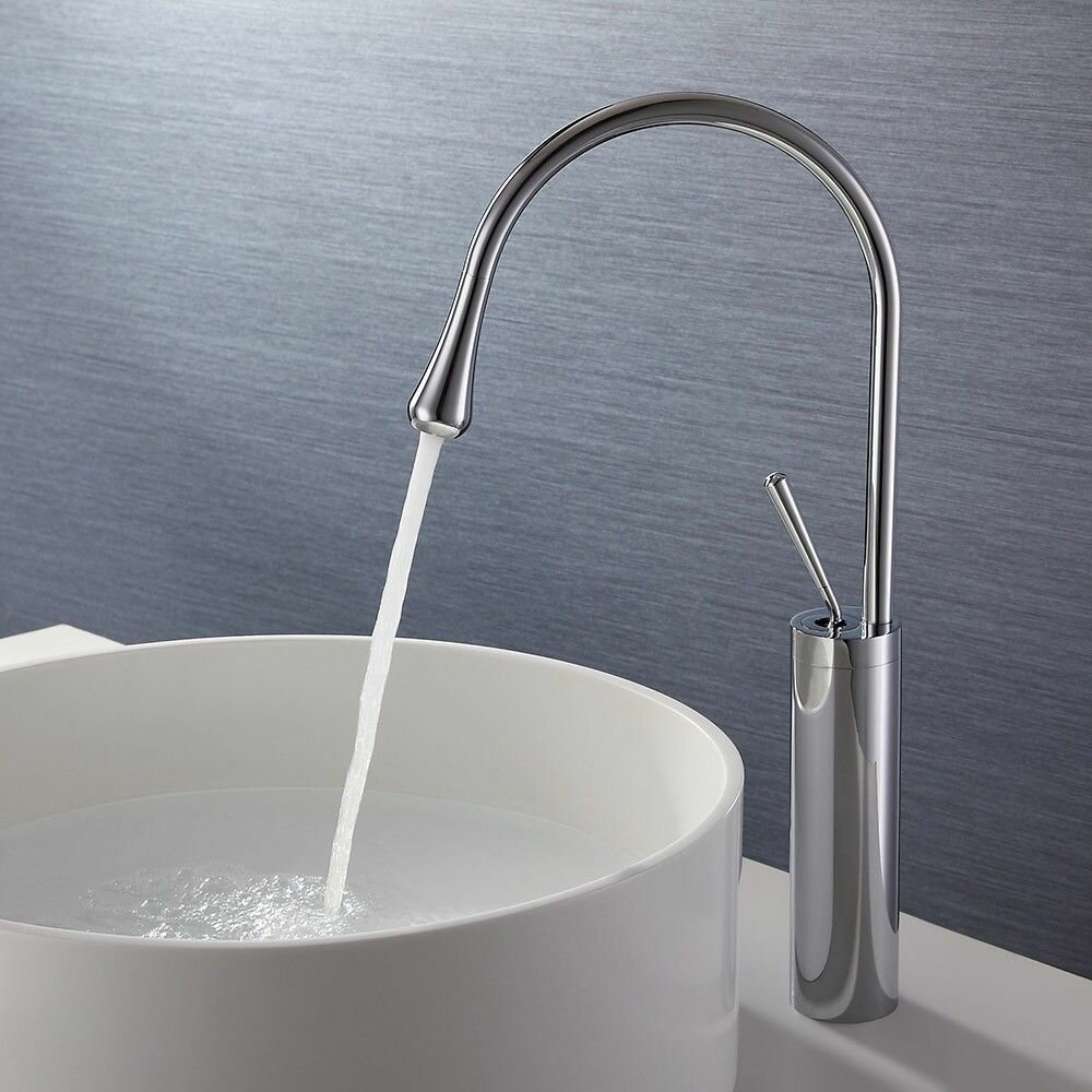 9015C Смеситель высокий для раковины SCANDI хром (шт)