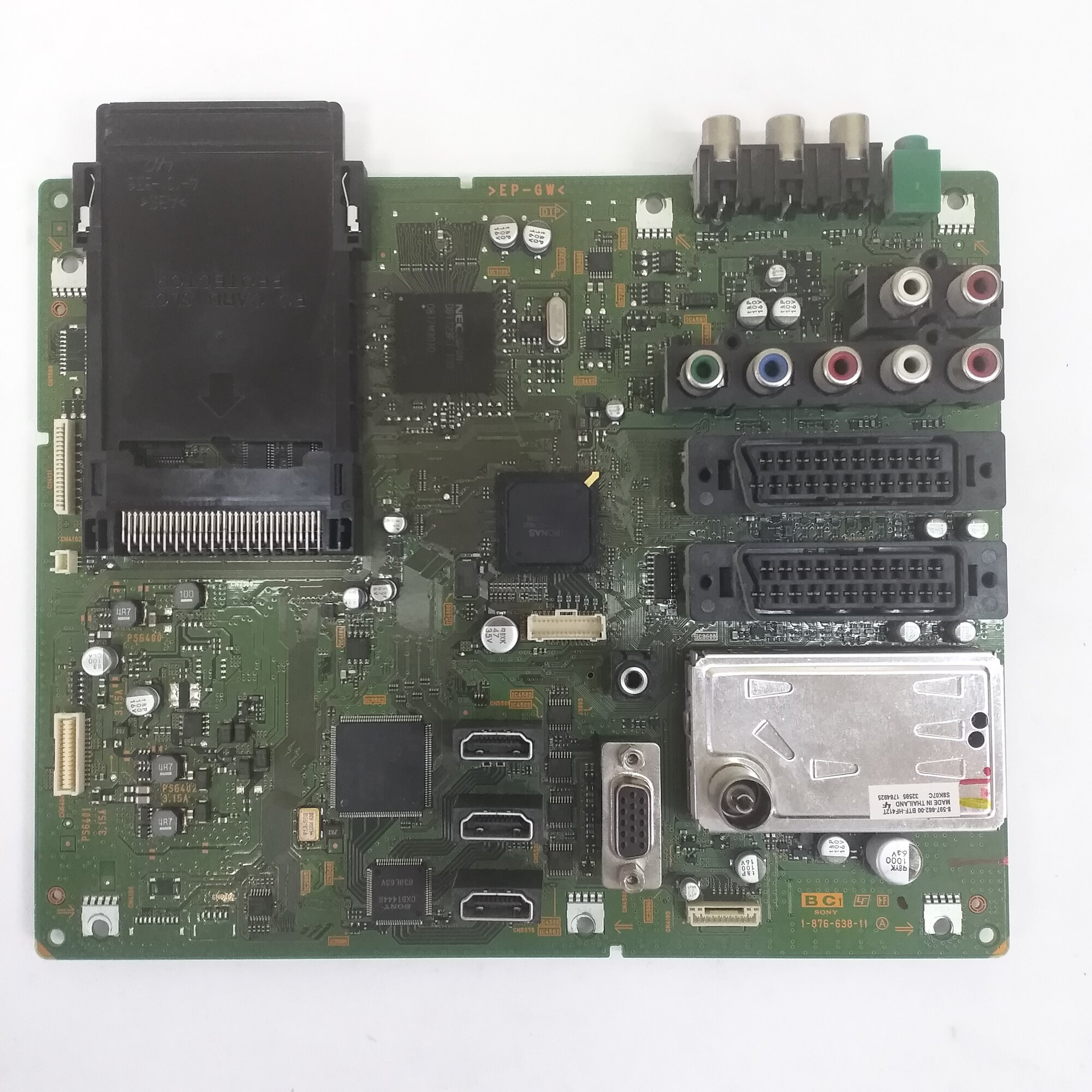 MainBoard (1-876-638-11) для телевизора SONY KDL-26S4000 Б/У с разбора