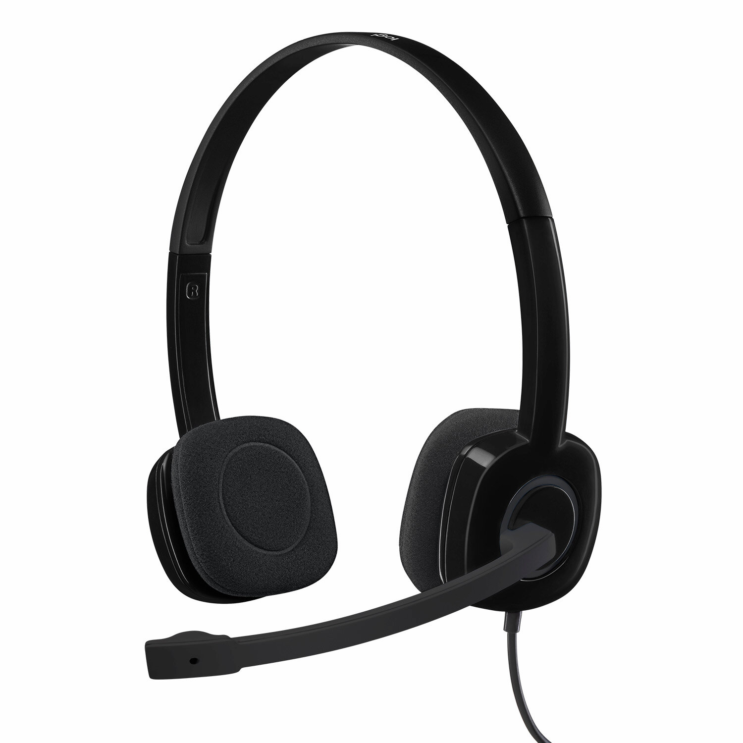 Гарнитура Logitech Stereo Headset H151, черный (981-000589)