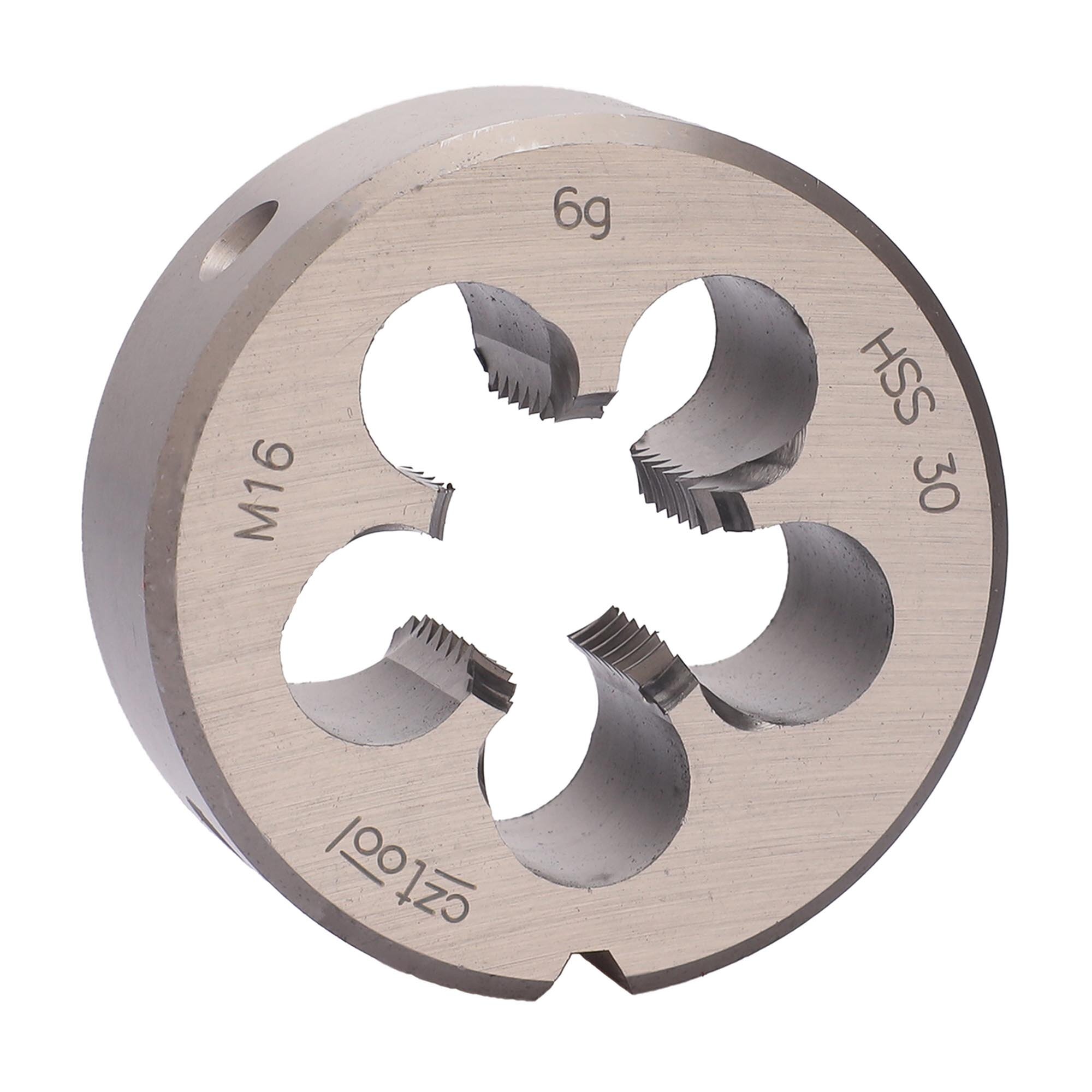 Плашка с стружколомом Bucovice Tools М16х2,0 HSS DIN EN 22568 6g 45х18мм 270160