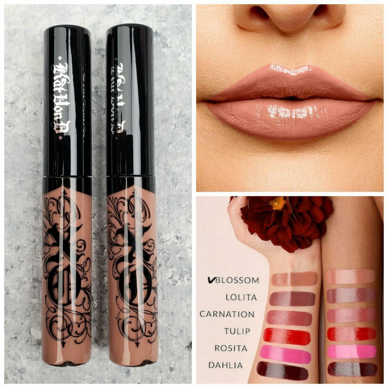 Помада KVD Beauty XO Vinyl, жидкая, стойкая, сатиновая, без парабенов, 2,7 мл