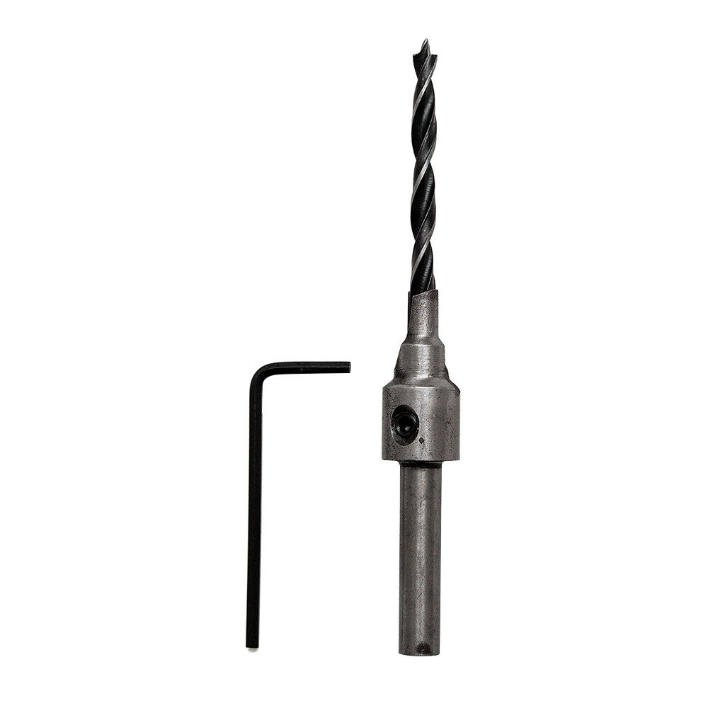 Сверло по дереву Vira 5х120 мм конфирмат для мебельной стяжки 7х70 мм с зенкером (552770) Vira 552770