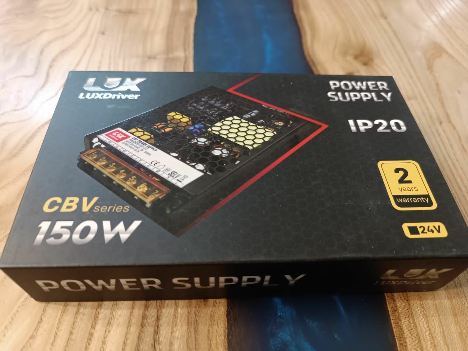 Блок питания для светодиодной ленты LUXDriver 150Вт 24В