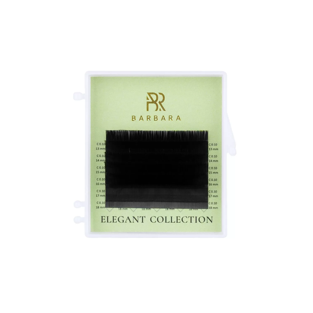 Ресницы Мини Barbara, 6 линий D 0.05 4-7 mm