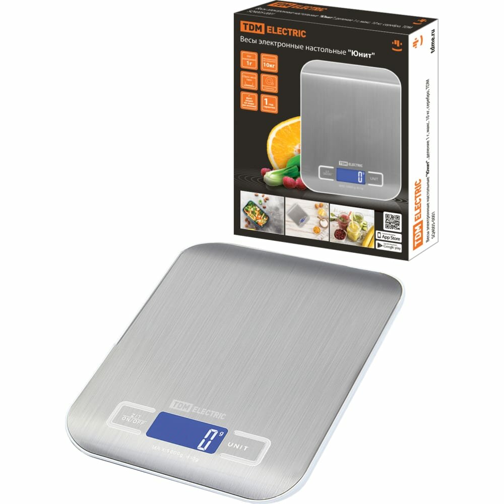 Электронные настольные весы TDM Юнит