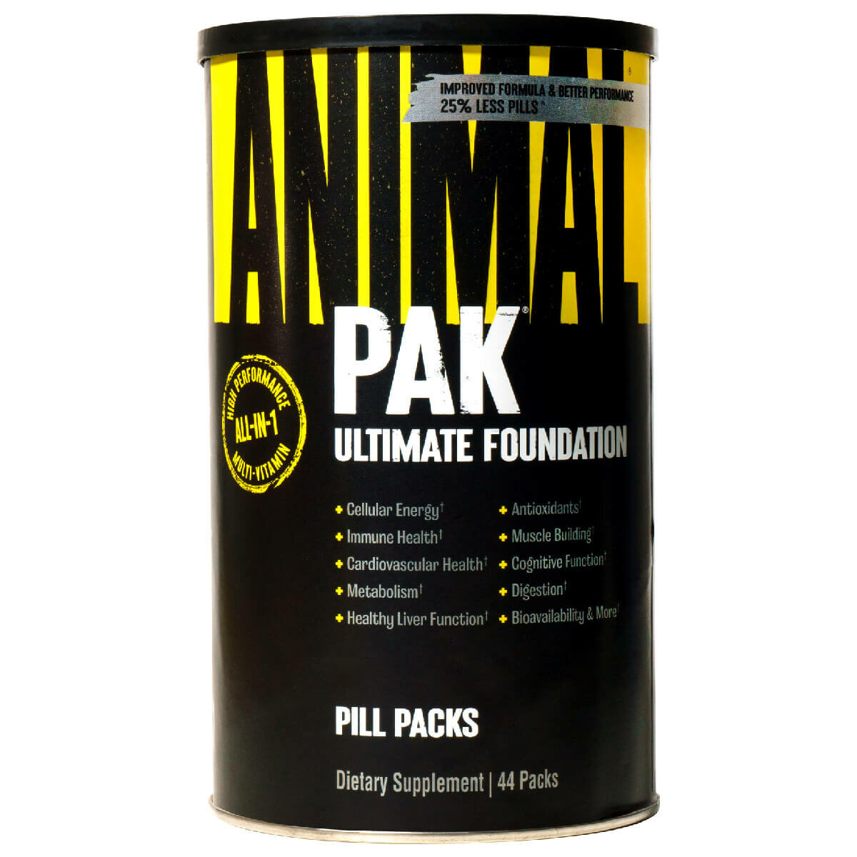 Витаминно-минеральный комплекс спортивный Animal Pak, 44 порции, Universal Nutrition, годен до 01.09.2026