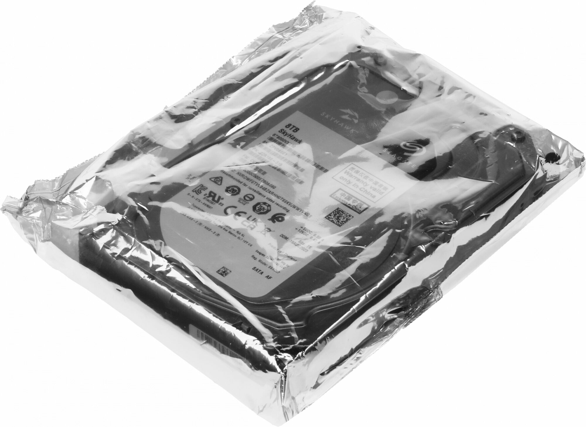 Жесткий диск Seagate SATA-III 8Tb ST8000VX010 Video Skyhawk (7200rpm) 256Mb 3.5"