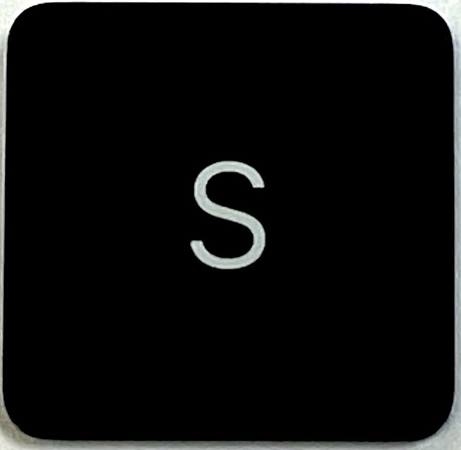 Кнопка US клавиша S Macbook Air, Pro M1 2019-2022