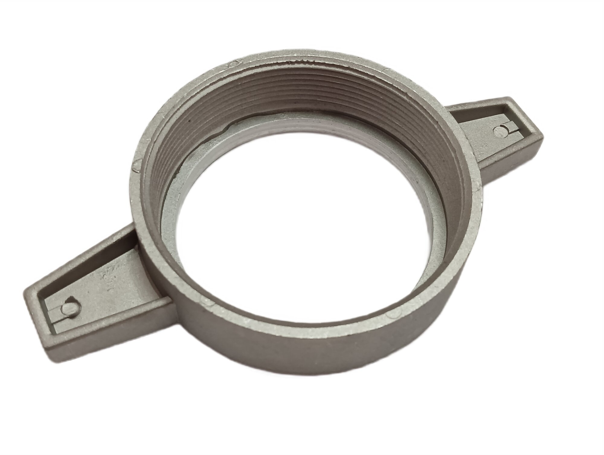 Гайка фланца для мотопомпы под рукав 80 мм. (3 дюйма), мелкая резьба (2,5)