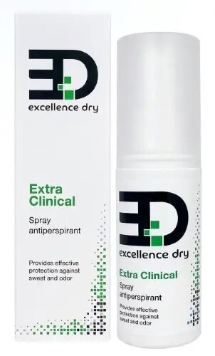 Excellence dry extra clinical спрей антиперспирант 50 мл 3уп