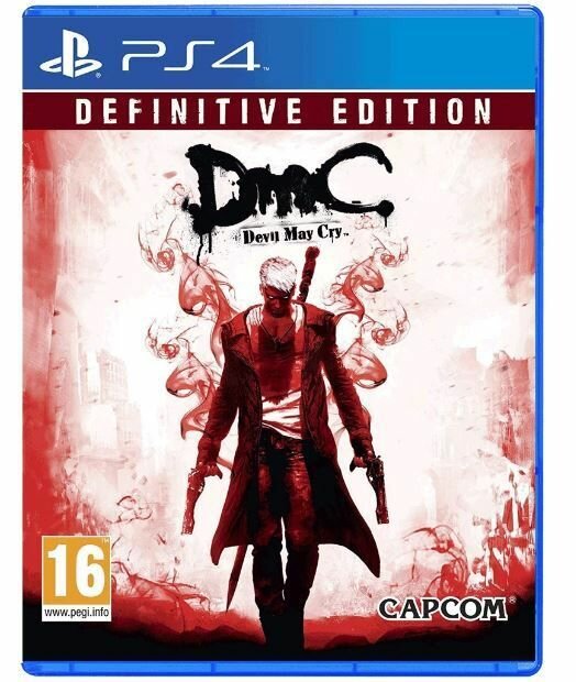 Игра DmC Devil May Cry. Definitive Edition для Playstation 4. Уцененный товар (испорчена обложка)