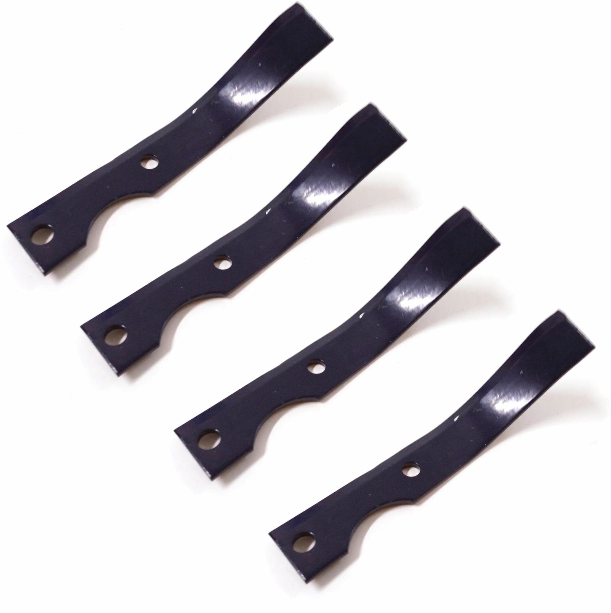 Нож правый 4 ШТ. для мотоблока Нева МБ Компакт, МК80, МК100Р, МК200