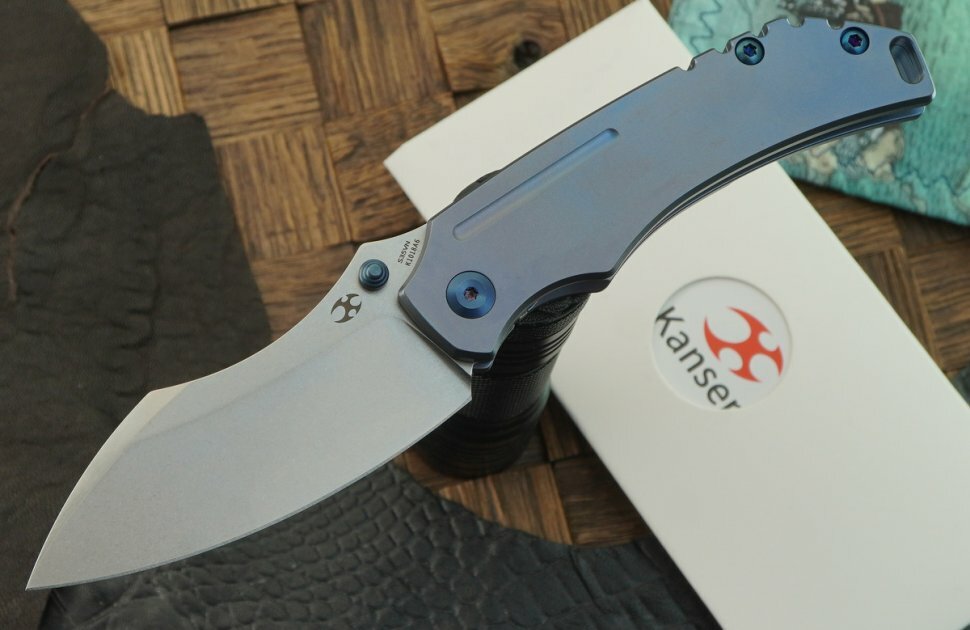 Складной нож Kansept Knives Pelican EDC, сталь CPM S35VN, SW, рукоять титан