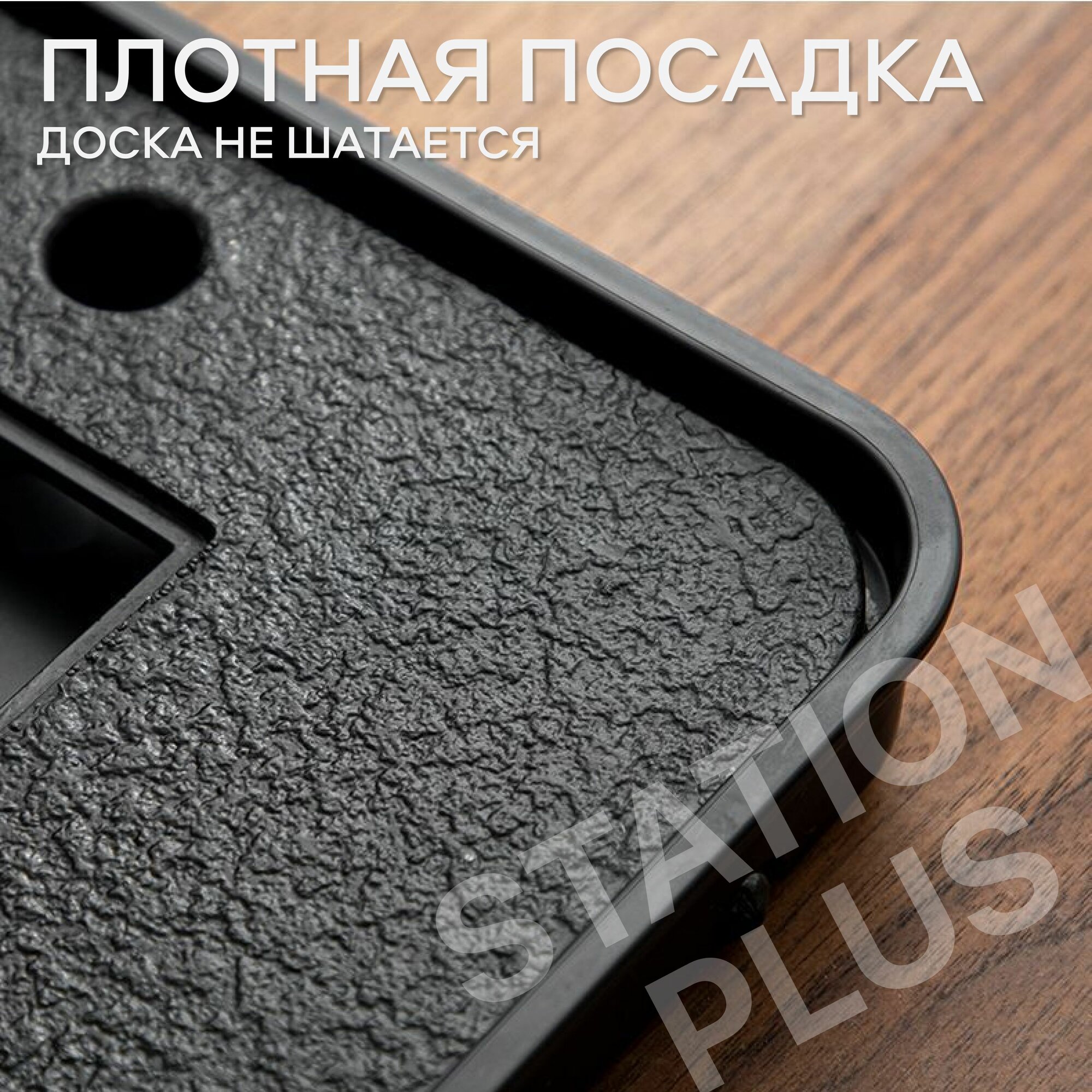 Подставка для чая чабань черная с золотым узором, не трескается и не рассыхается, для чайной церемонии — фото 1