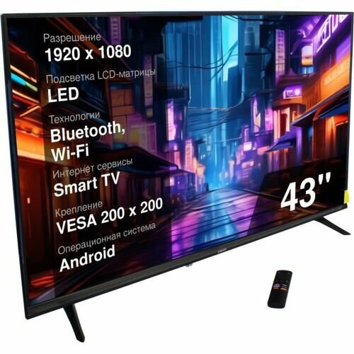 Телевизор Xiaomi 43" TV A 43 FHD 2025 Android TV L43MA-AFRU — купить в ...