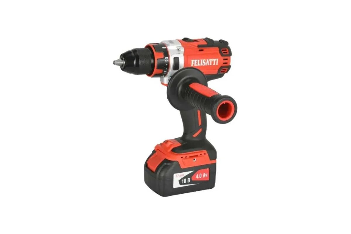 Felisatti ДА-13/18BК бесщеточная аккум. дрель-шуруповёрт (кейс, без аккум. и ЗУ) 151.5.0.10
