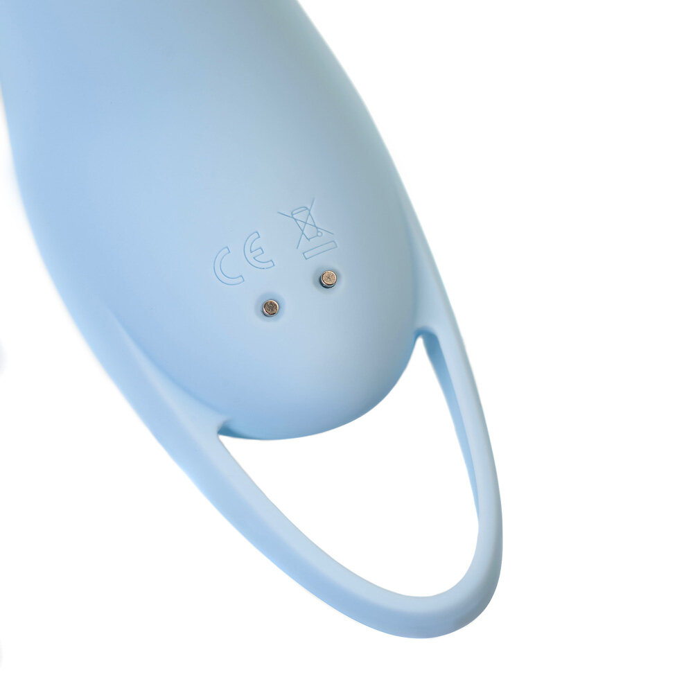 Вибростимулятор Satisfyer "Pocket Pro", голубой, водонепроницаемый