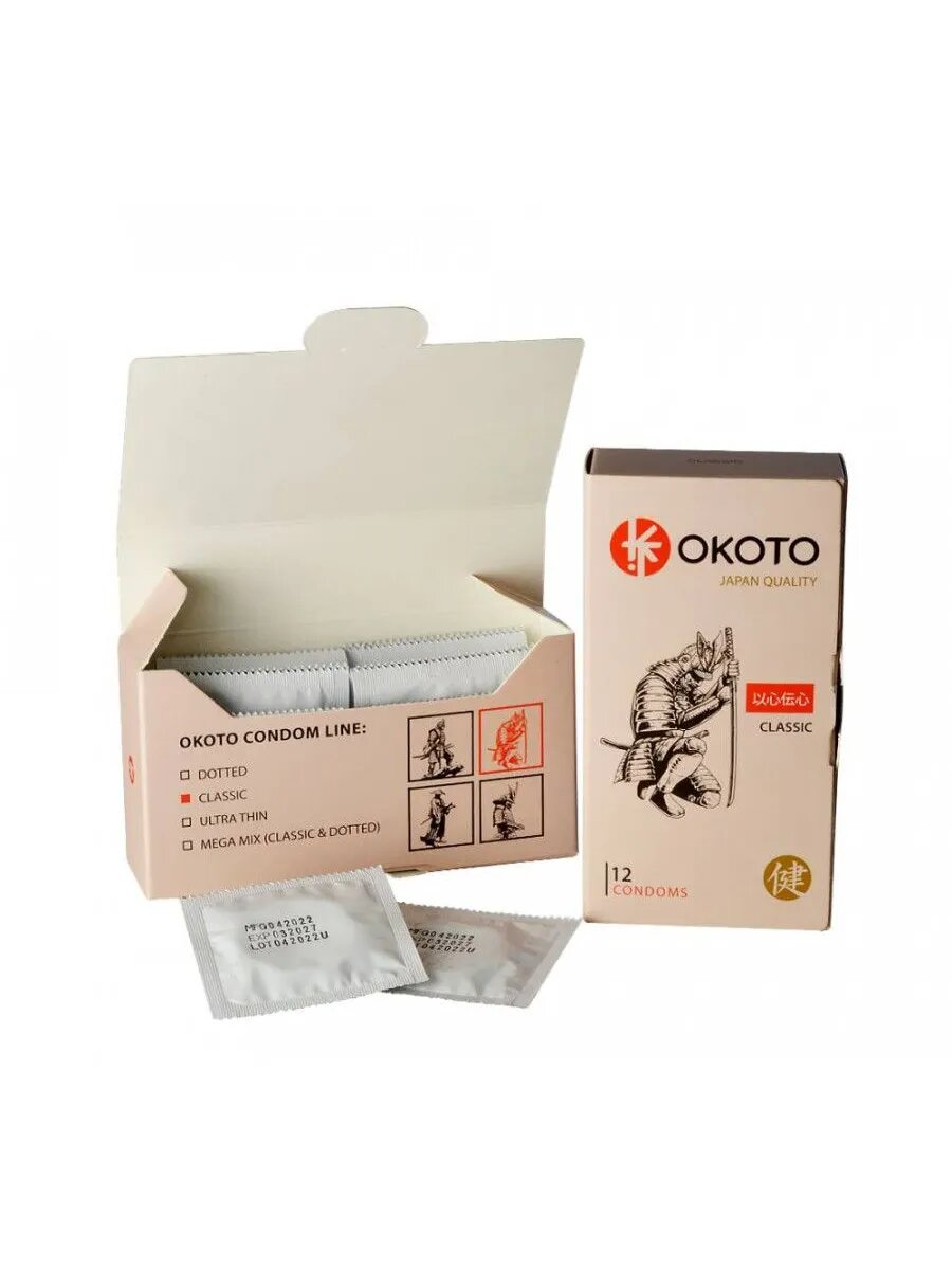 Презервативы OKOTO Classic 12 шт