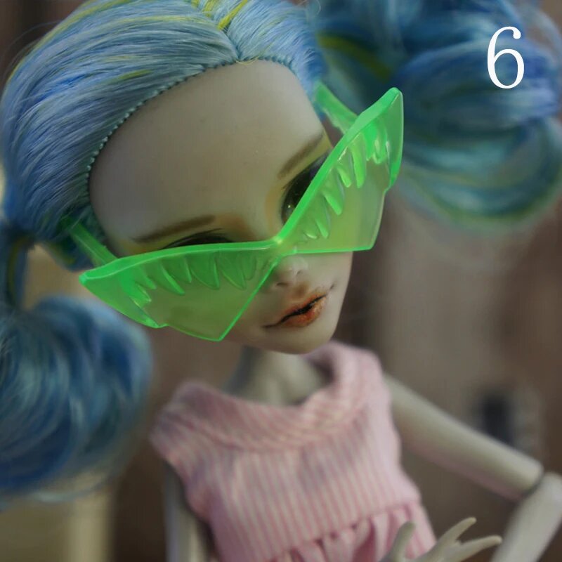 Пластиковые очки для кукол Monster High, Ever After High, Bratz