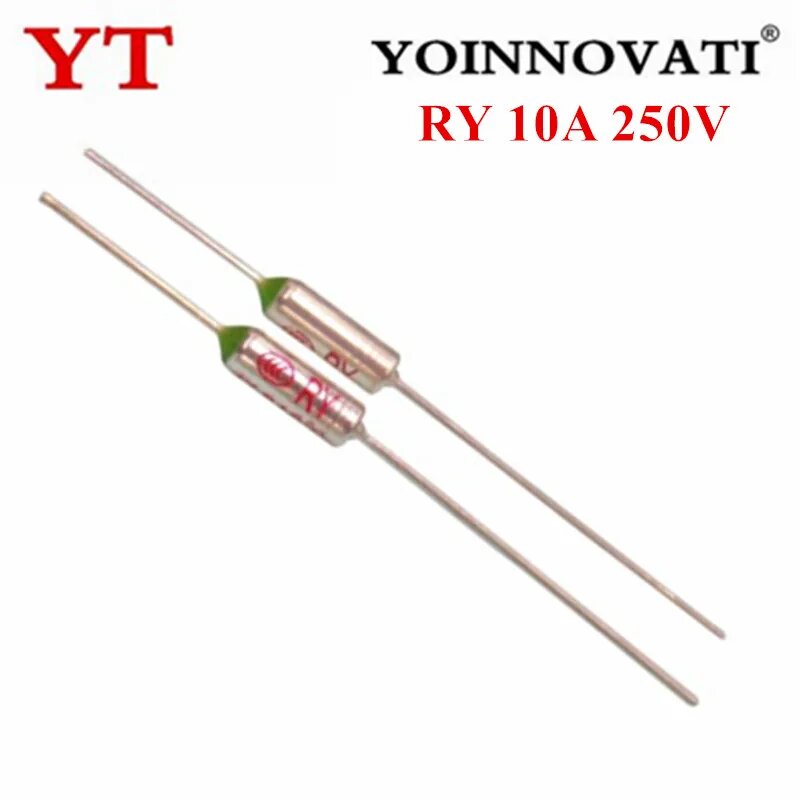 5 шт. Термопредохранители YOINNOVATI RY 10A 250V 192C
