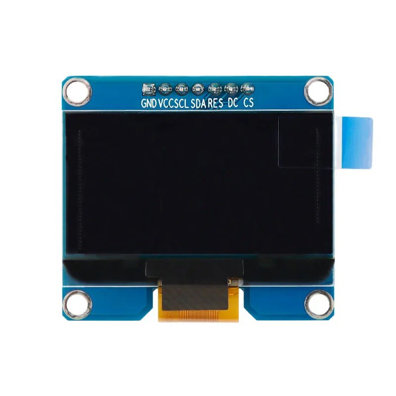 OLED LCD Display Screen Module White 7Pin Module