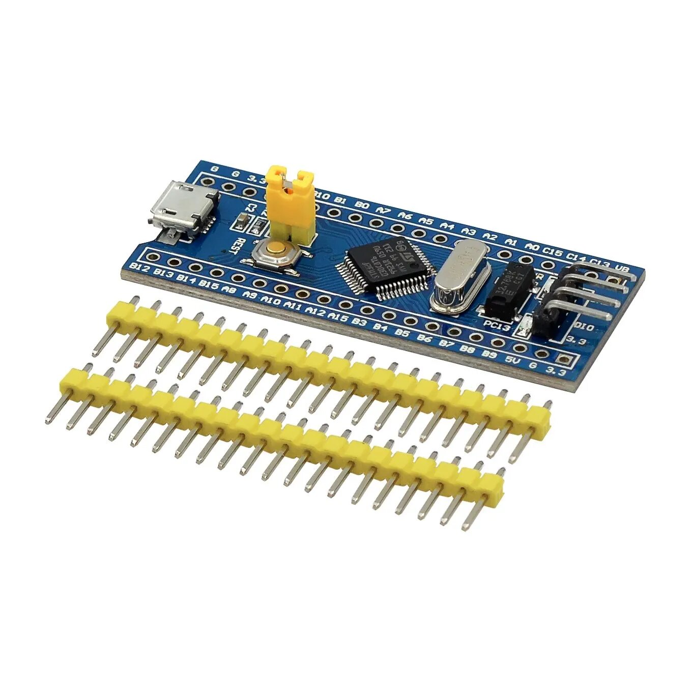 Модуль STM32F030C8T6, цвет STM32F030C8T6