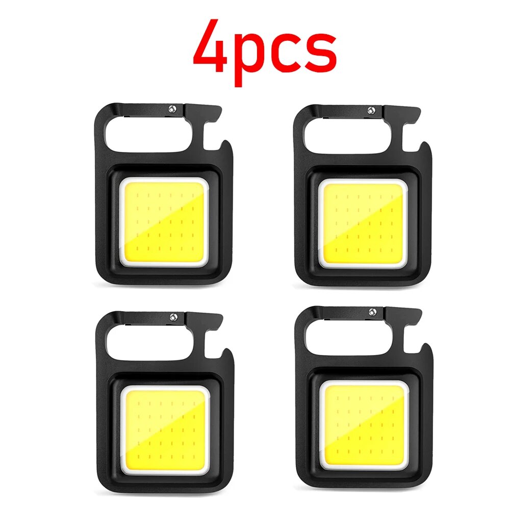 PRO BEROS Фонарик LED 1500LM Желтый, 4pcs