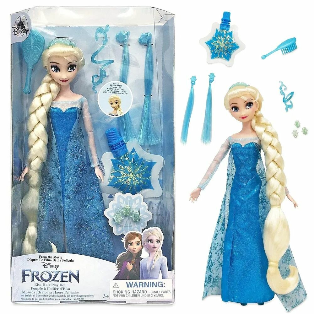 Кукла Эльза Disney Frozen Магия волос