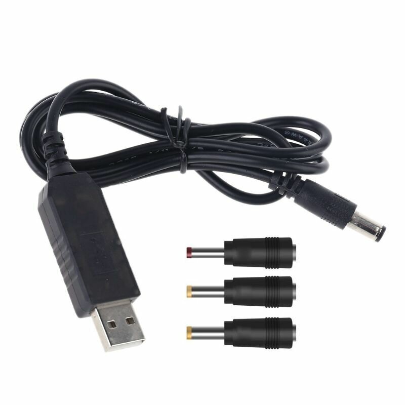 Кабель питания QC 3.0 USB до 5V-12V