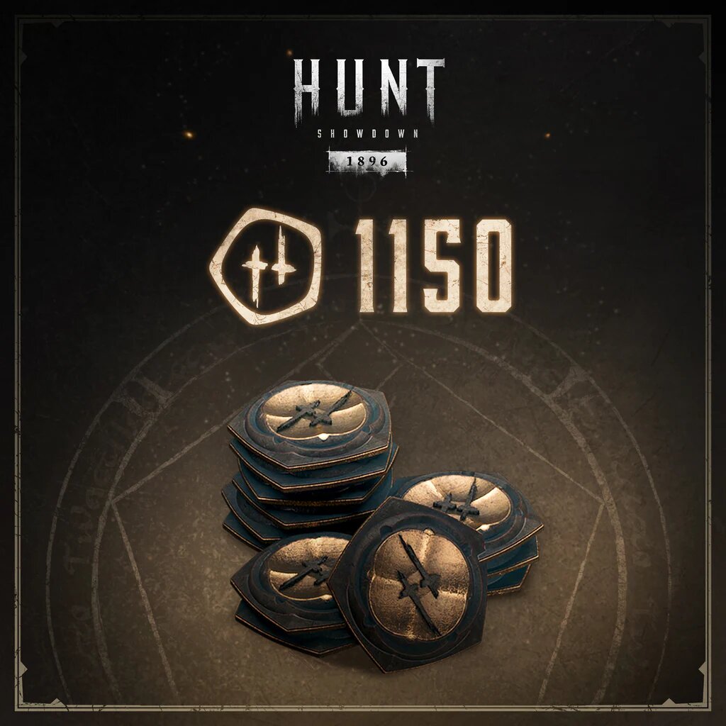 Виртуальная валюта Hunt: Showdown 1896 - 1150 Blood Bonds, для PlayStation, Турция