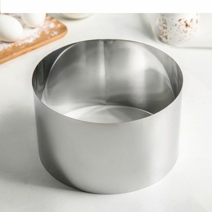 Форма-резак Кольцо, d-20см, h-12см, нержавеющая сталь 0,8мм