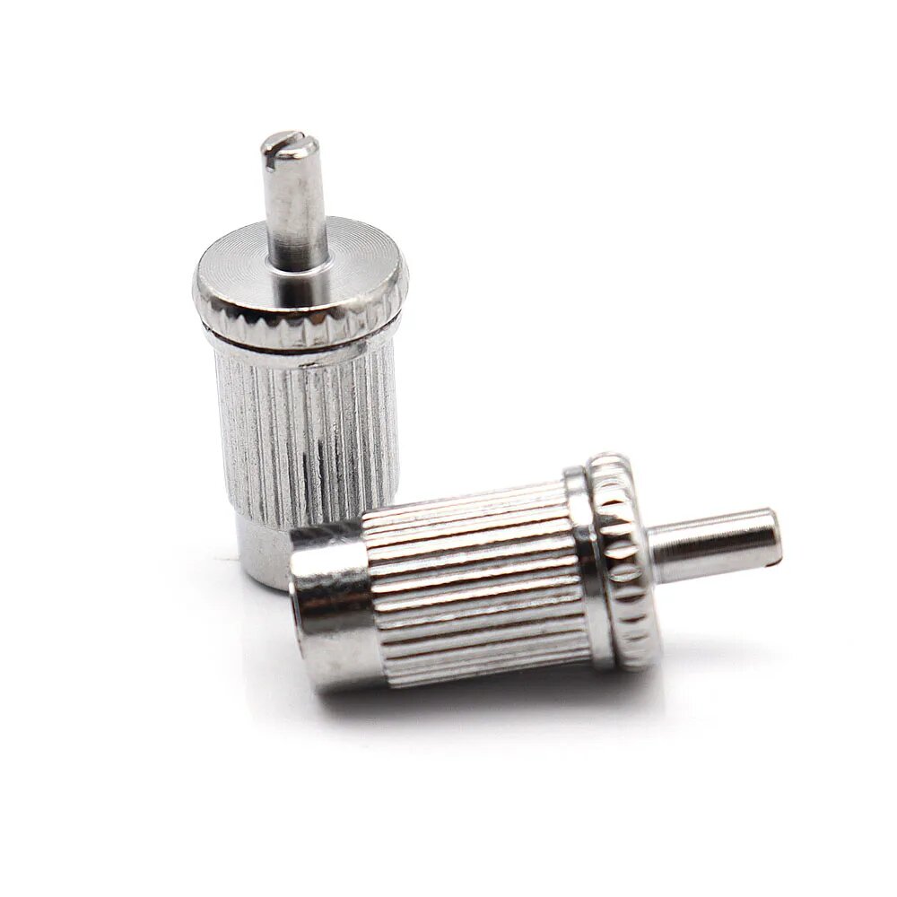 Шпильки и анкеры для электрогитары Haody guitar LP QQ ZZ 4мм Серебряный, 2pcs Sliver