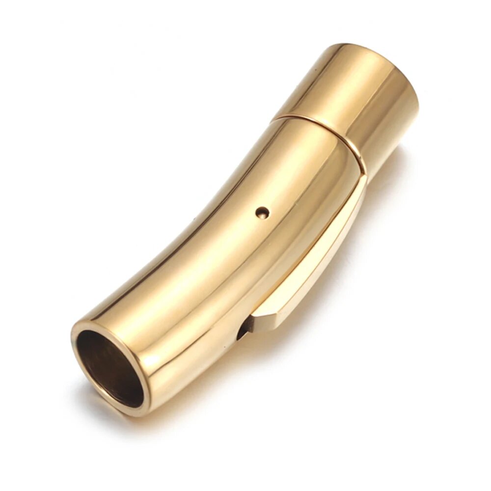 Байонетные застежки из нержавеющей стали EMBLAASK Inside Dia. 4mm, Shiny Gold