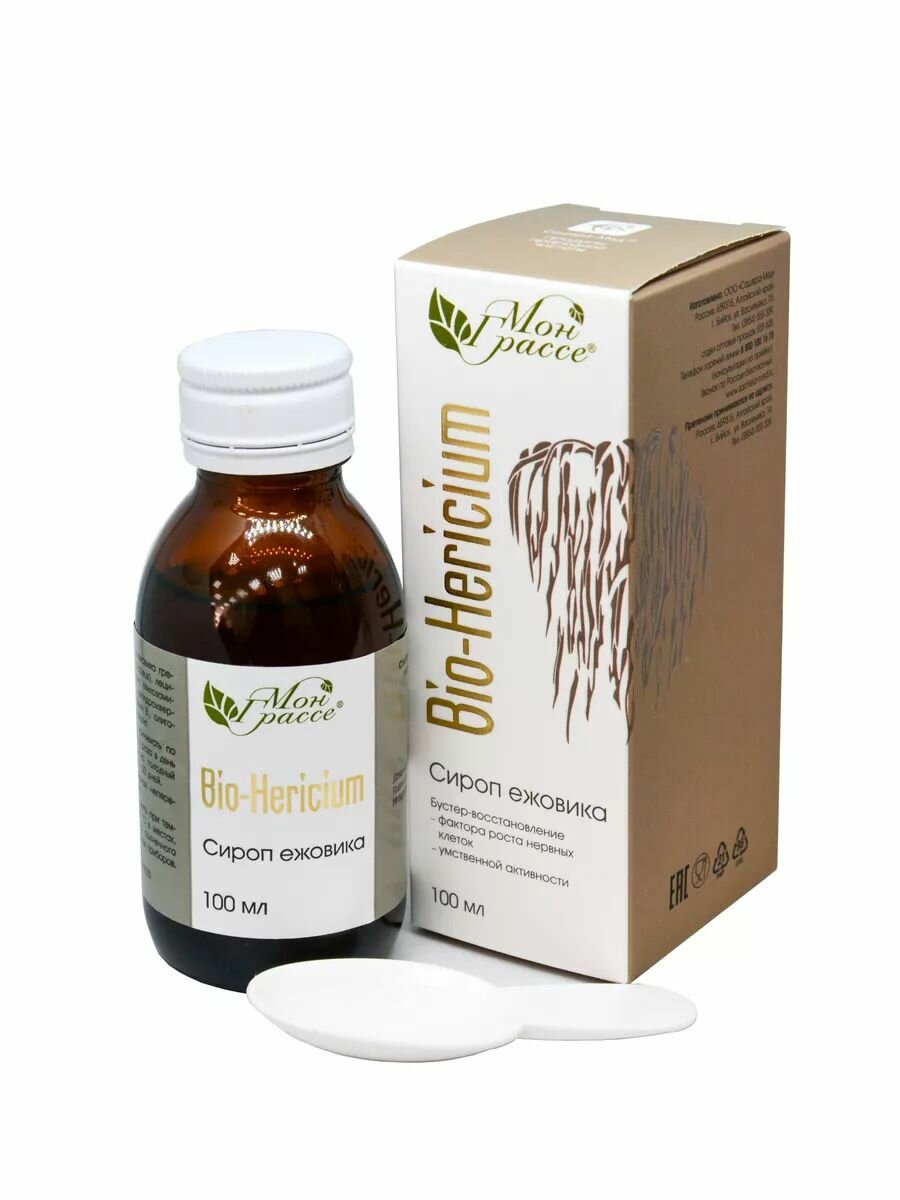 Ежовик гребенчатый сироп