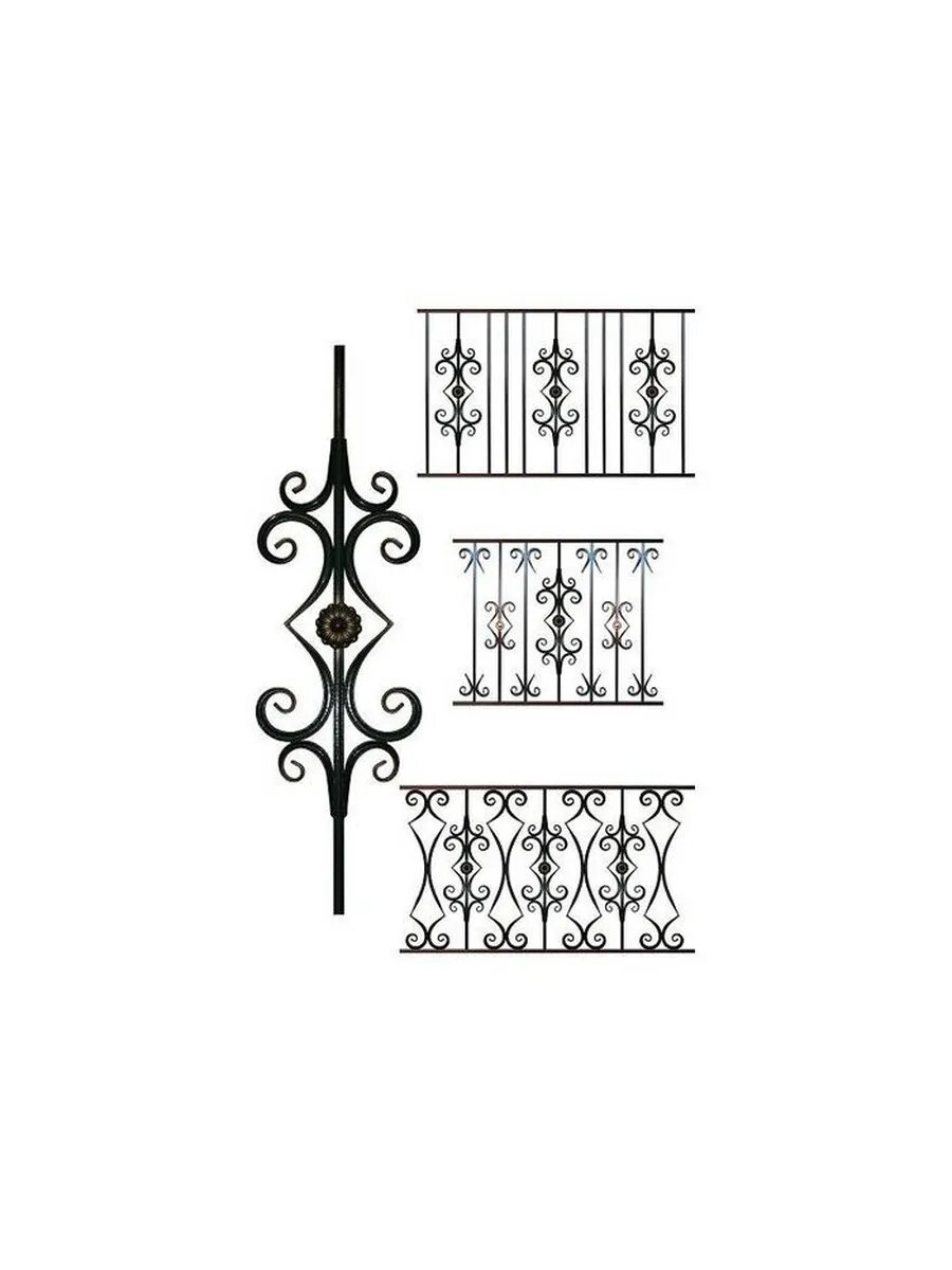 Балясина Ромб тройной БП-Р6 860х250х15мм