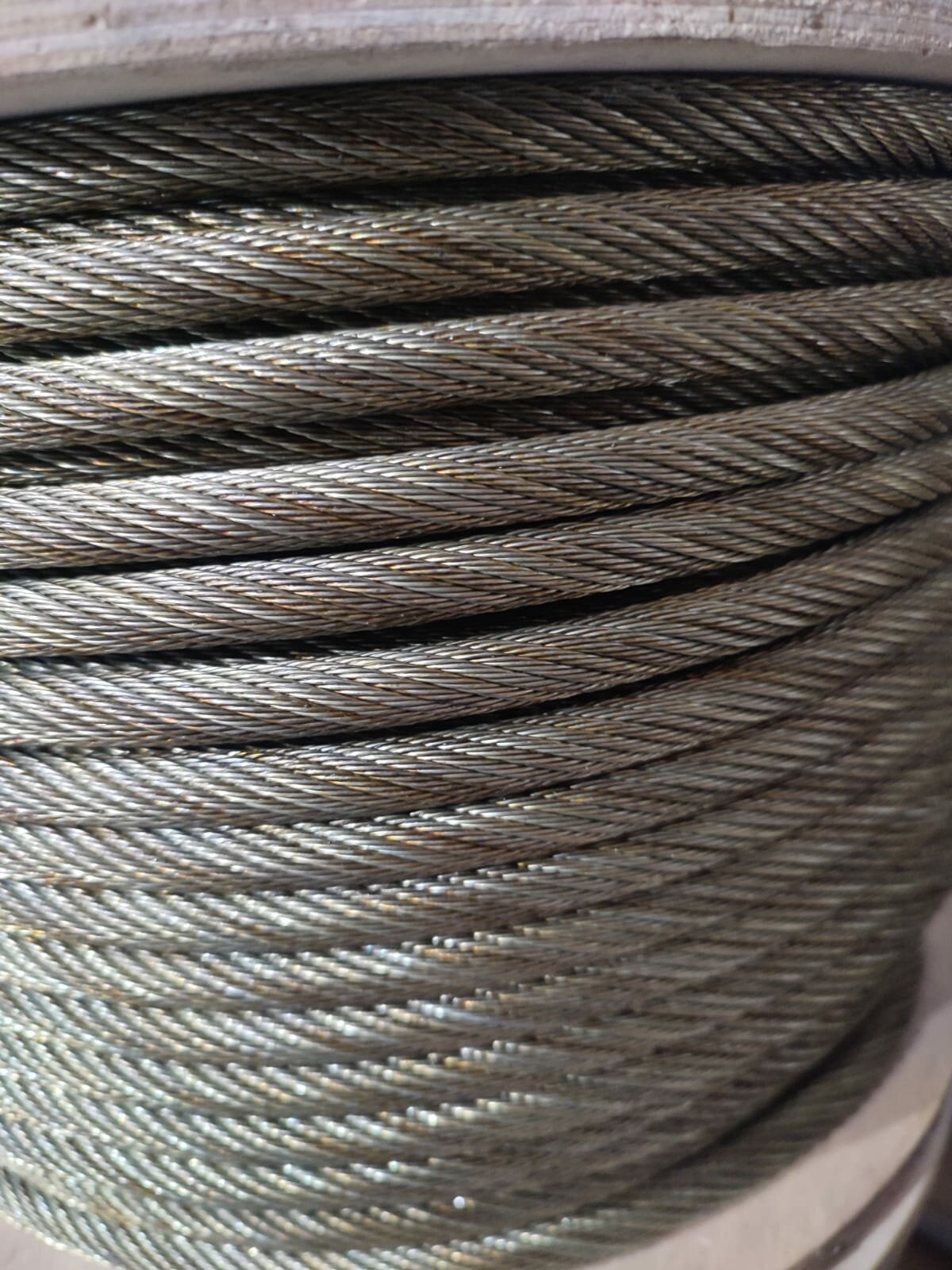 Трос КМУ Palfinger Палфингер (Канат DIN 3069 19х7), мягкий манипуляторный.