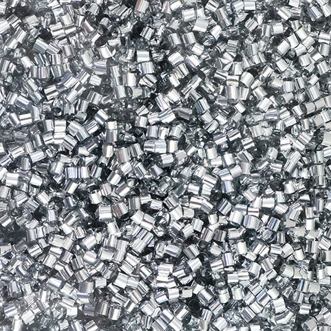 Блёстки для декора "Стружка" (20гр.) 02 серебро