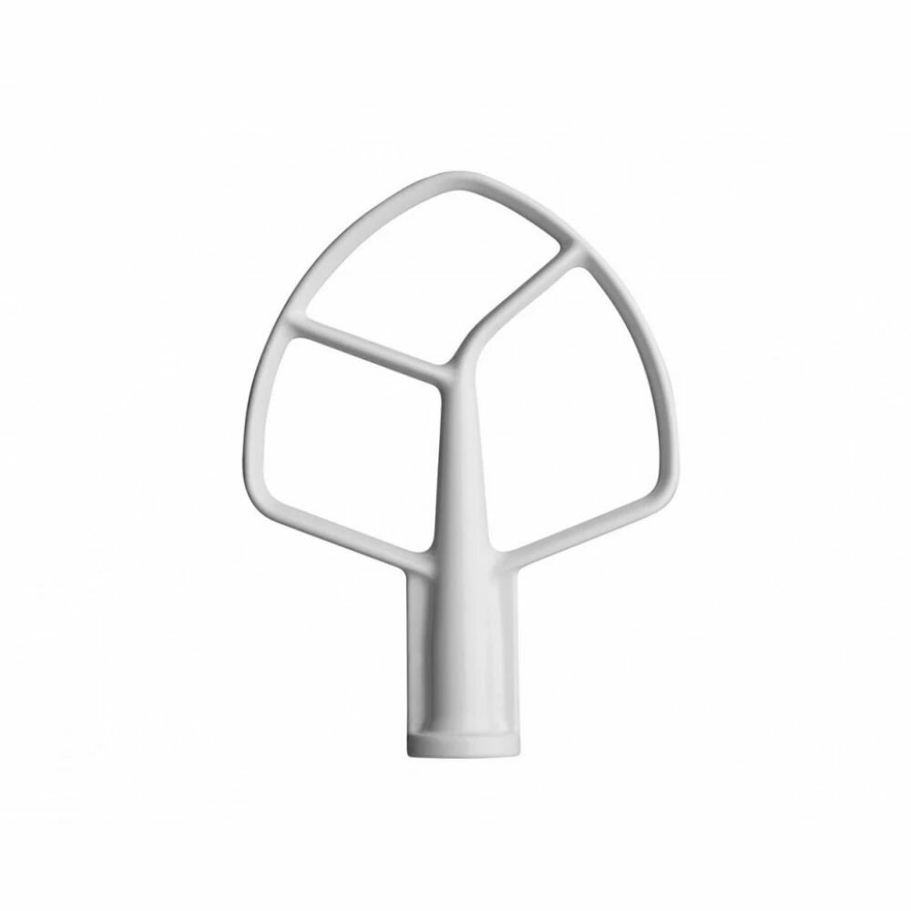 Лопатка-мешалка KitchenAid 5K5A2B, алюминий с напылением, белая