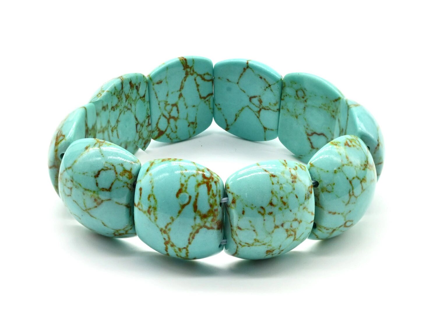 Браслет, бирюза