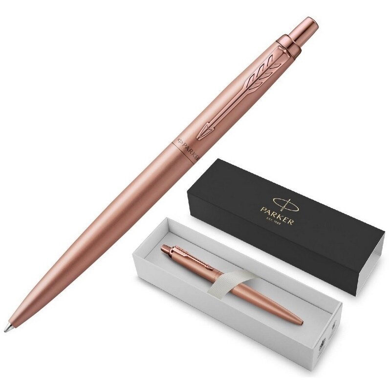 Ручка шариковая Parker Jotter XL, Pink Gld Pgt, синяя
