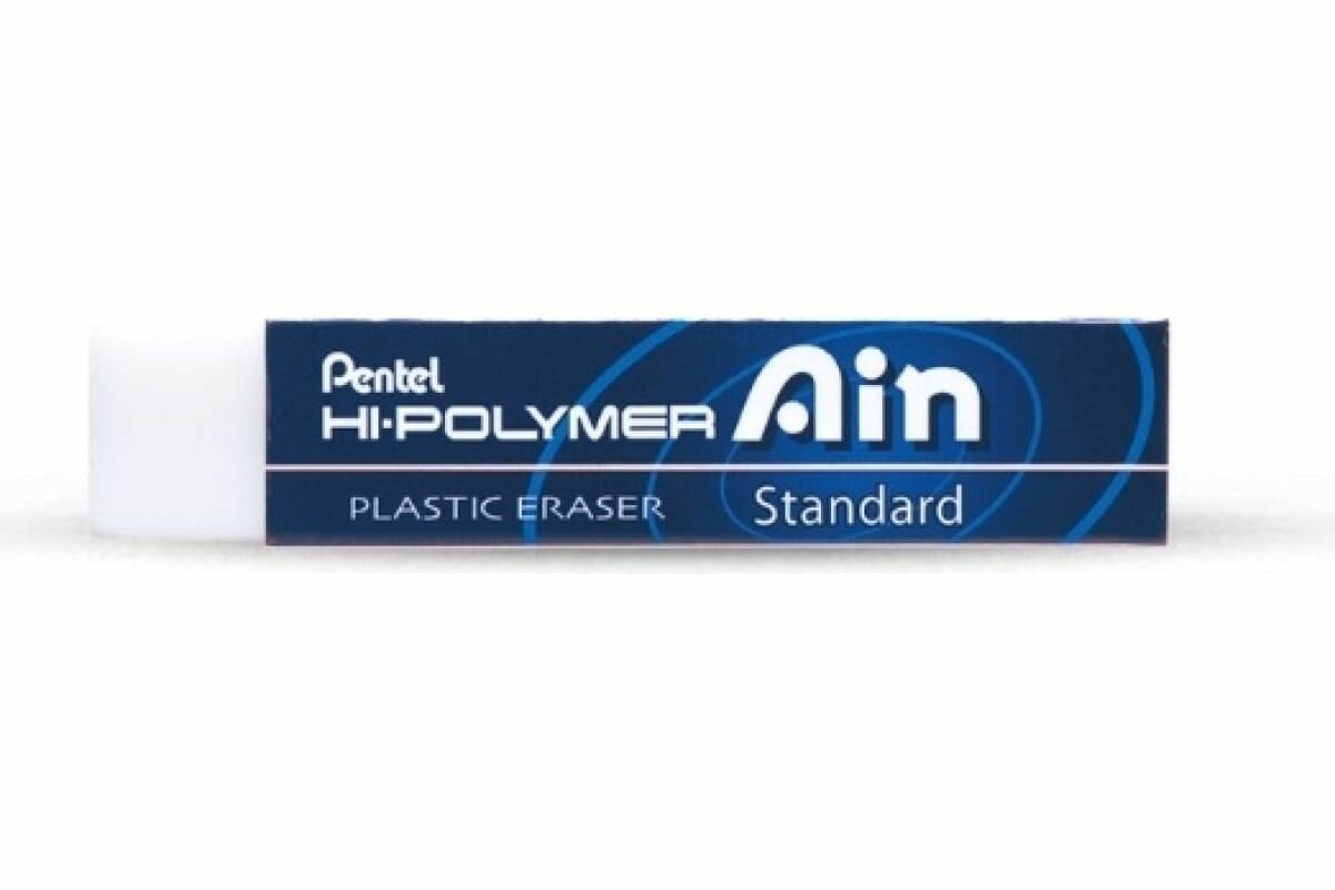 Ластики Pentel "Hi-Polymer Ain Standart", большие, ZETH07, 36 шт
