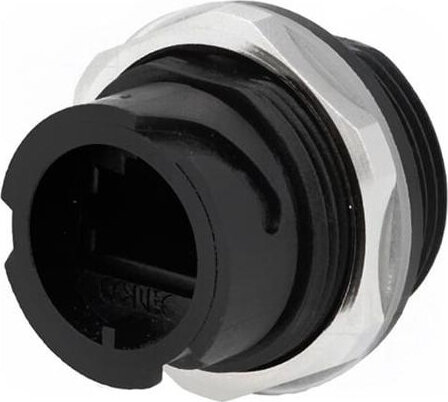 Соединитель CONEC 17-10019 Гнездо соединитель PIN: 8 Кат: 5e Конф: 8p8c IP67 Мат-л: пластик 1шт