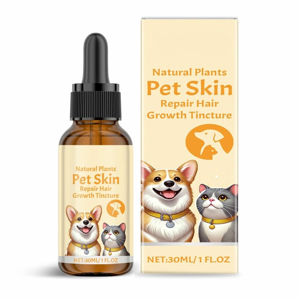Средства для чистки домашних животных Питательная капля для волос для здоровья кожи домашних животных 30 мл Увлажняющая формула для собак и кошек