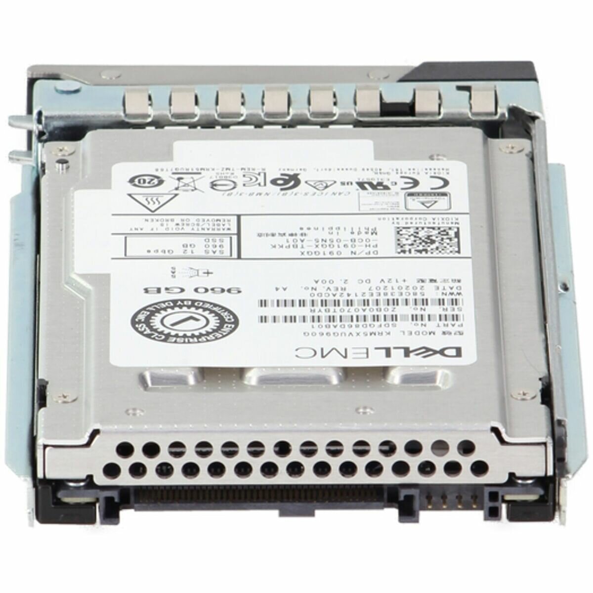 Твердотельный накопитель Dell 091GGX 960 ГБ SAS 12 Гб/с 2,5" SSD 91GGX