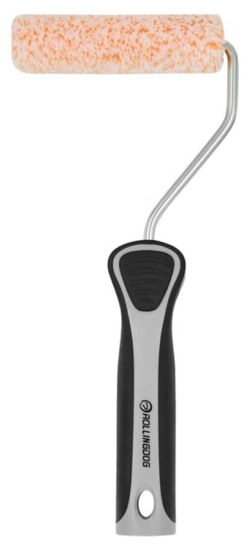 Валик малярный Rollingdog / Роллингдог SUPER-MICRO из микрофибры, ворс 10мм, посадочный диаметр 6мм, длина 100мм / ручной инструмент