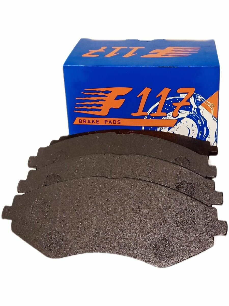 F117 CHEVROLET Lacetti колодка тормозная дисковая передняя