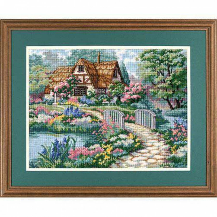 Набор для вышивания DIMENSIONS 02461 Уединенный коттедж 41 x 30 см