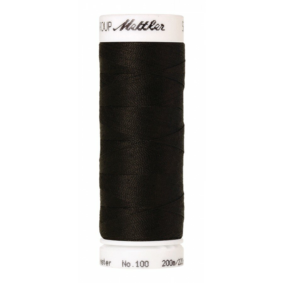 Универсальная нить, METTLER SERALON, 200 м1678-1050 1050 Ebony