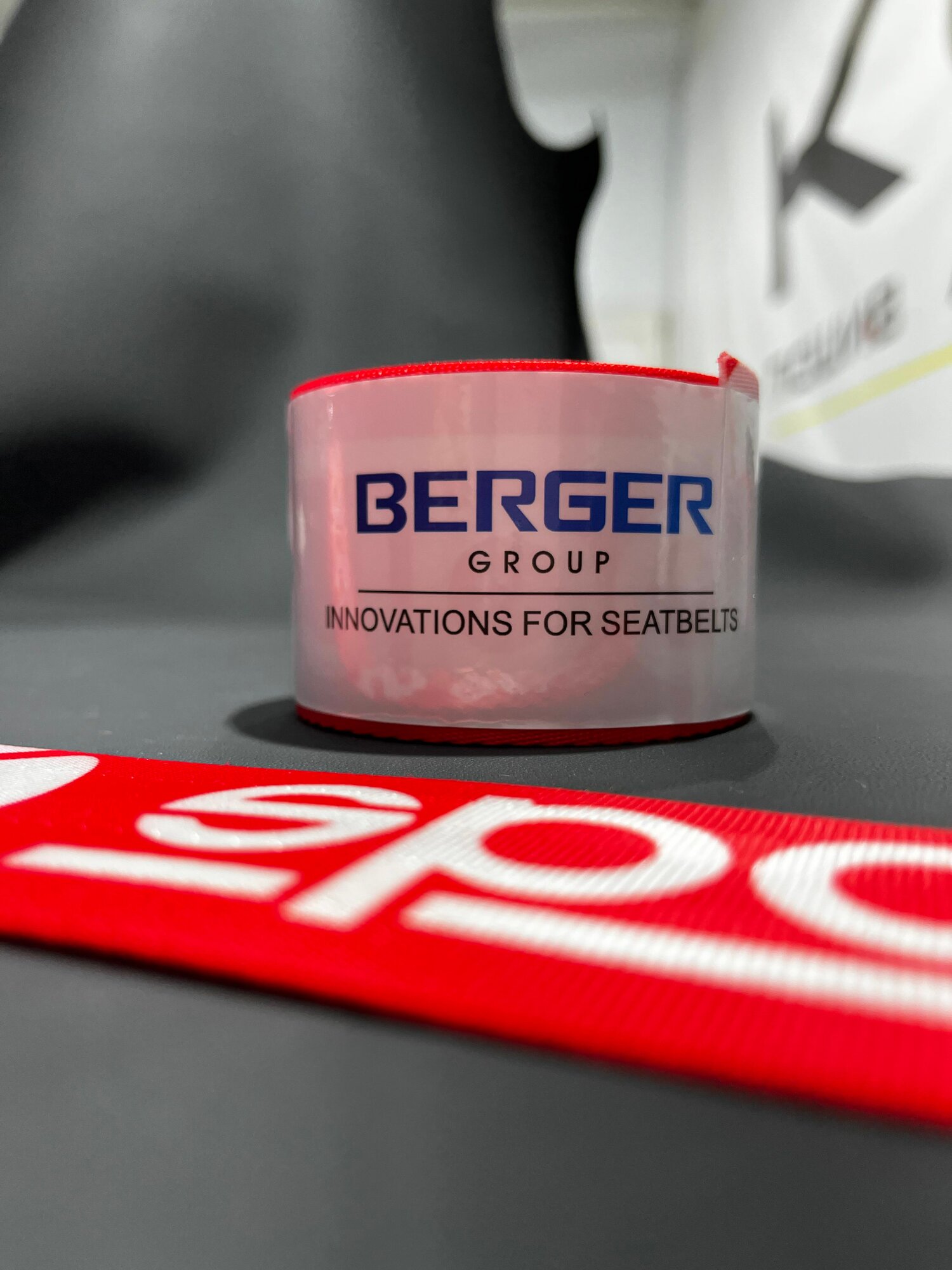 Автомобильная лента ремня безопасности, спортивный стиль красный 1 шт, sparco