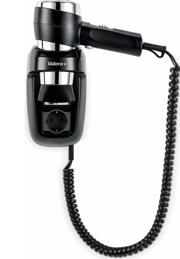Фен Valera Action Protect 1600 Socket (542.06/044.03), black